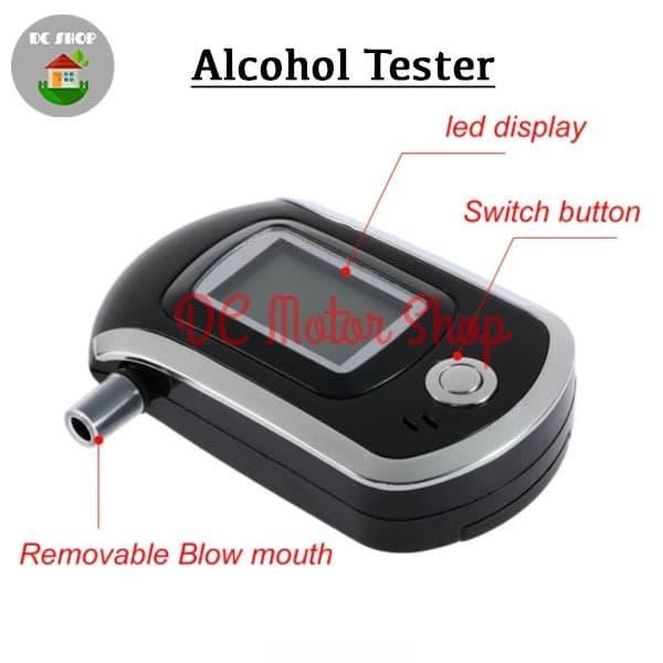 Jual Alcohol Tester Digital Analyzer - Alat Ukur Kadar Alkohol Tubuh ...