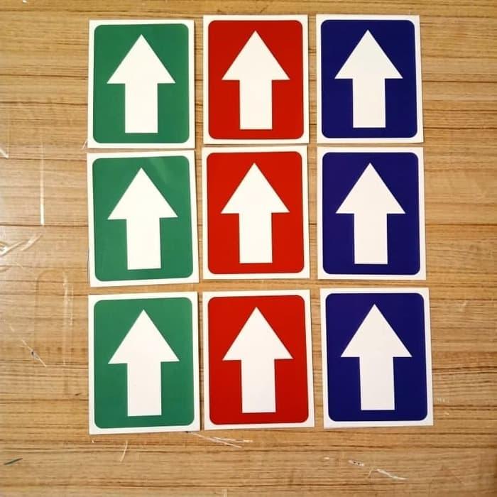 Jual SIGN STICKER ANAK PANAH UK 6x7CM HARGA 1 AN STIKER LANTAI ANAK ...