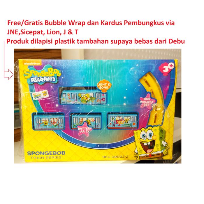 Jual Mainan Anak Nickelodeon Spongebob Train Series - Biru - Jakarta ...