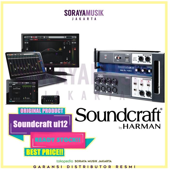 Soundcraft Ui-12 Digital Mixer Vintage King, 44% OFF