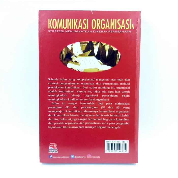 Jual Komunikasi Organisasi - R. Wayne Pace Di Seller Hachi - Cengkareng ...