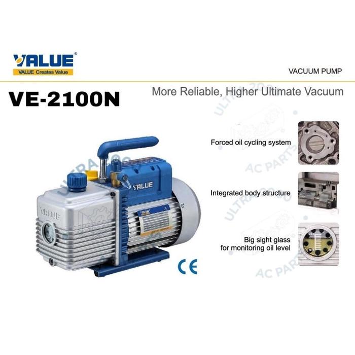 Jual Value VE2100N 1PK Vacuum Pump 2STAGE - Jakarta Pusat - Ultra 2000 ...