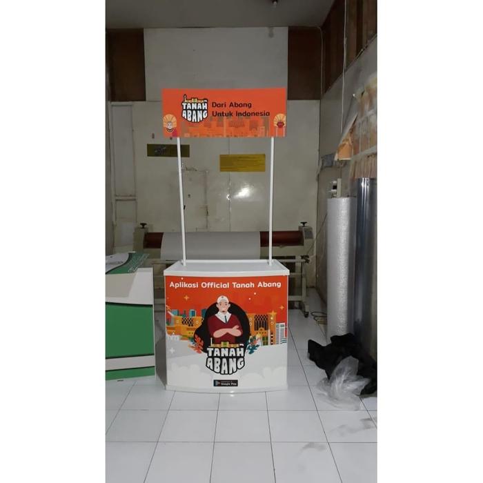Jual Event Desk- Meja Pameran-Booth Portable plus printing barang lokal ...