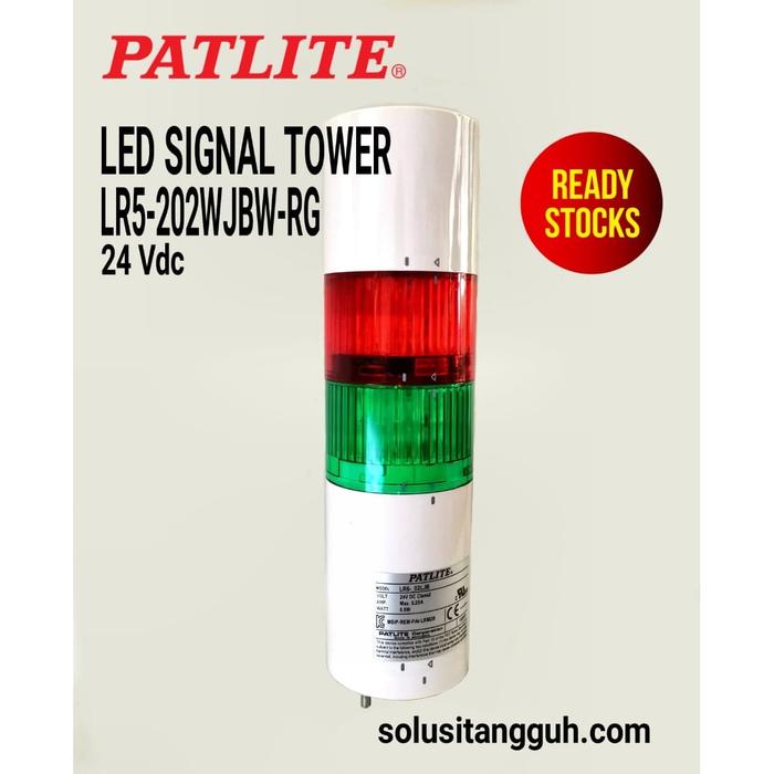 Jual PATLITE - LED SIGNAL TOWER LAMP - LR5-202WJBW-RG - Jakarta Timur - RIZKI SUBURATA | Tokopedia