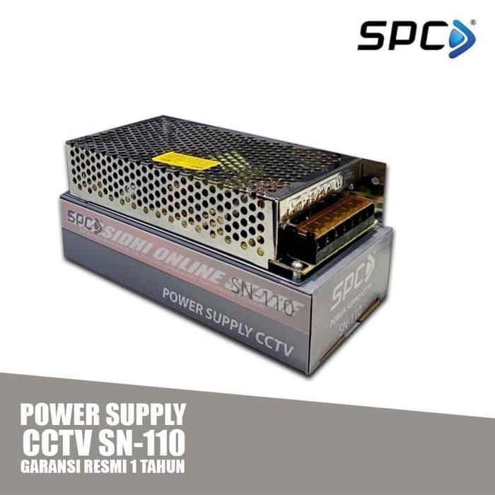 Jual Power Supply 10A 12v Jaring SPC Untuk CCTV Kapasitas Max 8 Camera ...