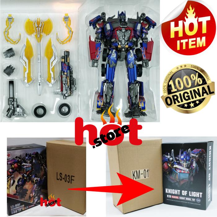 Jual Optimus Prime Ls-03f \ Km-01s Transformers Oversized Bmb God Of ...
