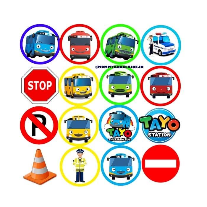 Jual Cake Topper Tayo / Hiasan kue Tayo / Topper Tayo - Kota Tangerang ...