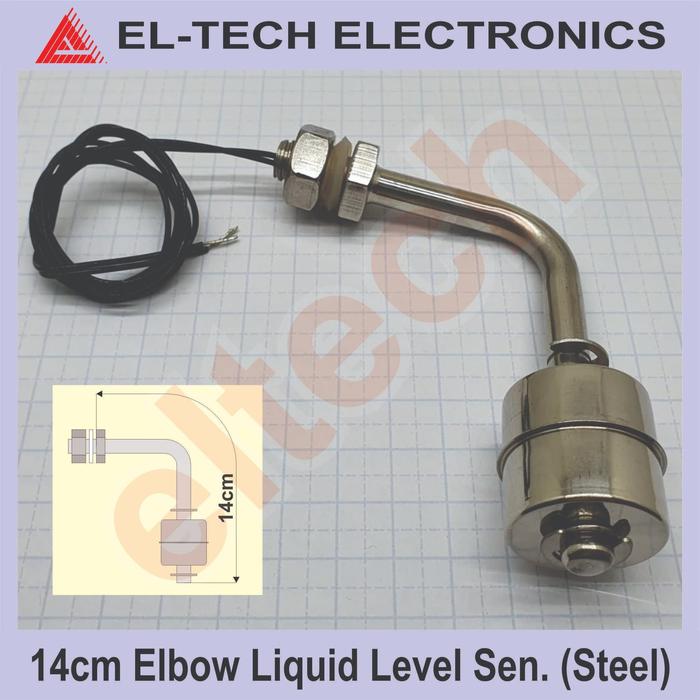 Jual 14cm Stainless Steel Water Liquid Level Sensor Ketinggian Air Siku ...