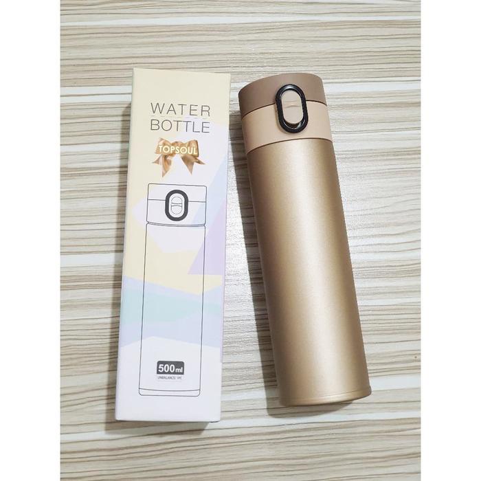 Jual GOLD Termos Clip On 500ml Botol Minum Stainless Tumbler Polos H93 EMAS - Jakarta Barat ...