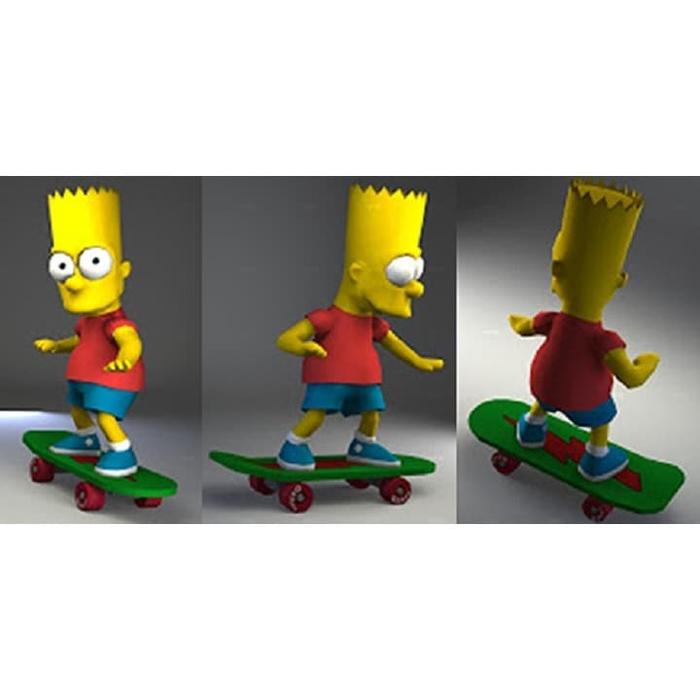 Jual DIY Papercraft pola Bart Simpson - Kota Bandung - dearbestshop ...