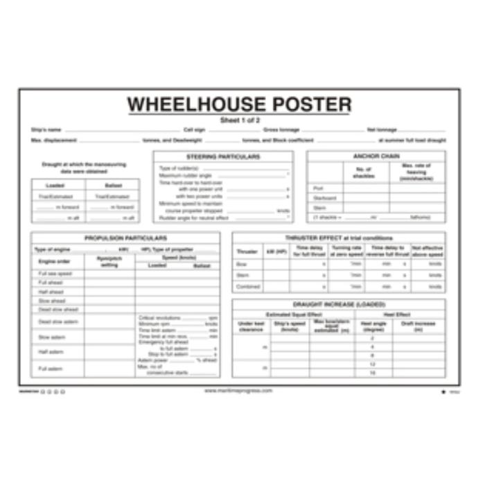 Jual IMO Marine Safety Poster Wheelhouse Poster IMPA 331510 Poster ...