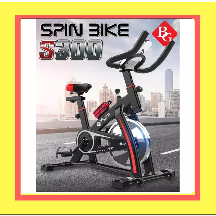 Jual Sepeda statis sepeda fitness s300 White spinning bike sepeda gym ...