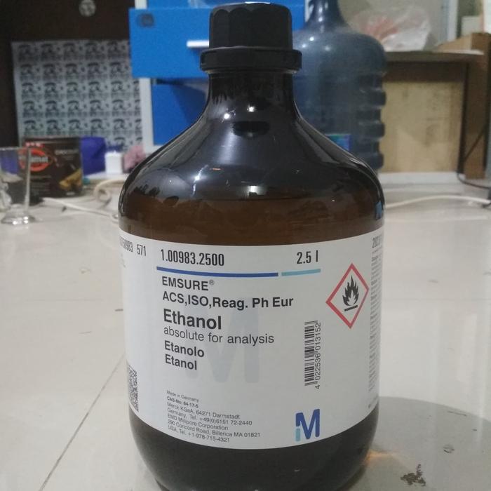 Jual Ethanol Absolute 2.5L MERCK - Kota Depok - Multichem | Tokopedia