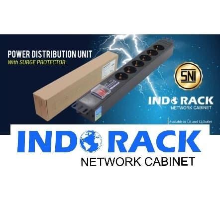 Jual PDU Indorack PDU6G / PDU dengan surge protection / PDU 6 lubang ...
