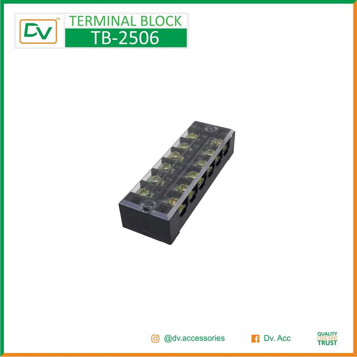 Jual TERMINAL BLOCK 6P 25A - TB SERIES - Kota Semarang - DV.Switchboard ...