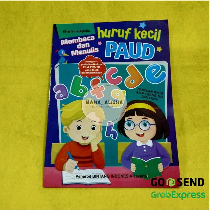 Jual Buku Membaca dan Menulis Huruf Kecil untuk Anak PAUD TK dan Pra SD ...