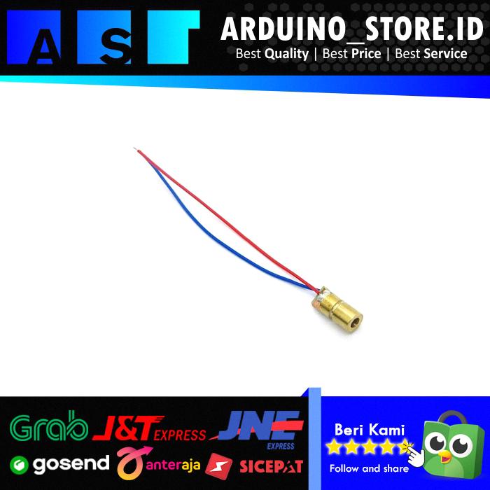 Jual Laser Pointer Red Dot 5V 650NM For Arduino - Kota Depok ...