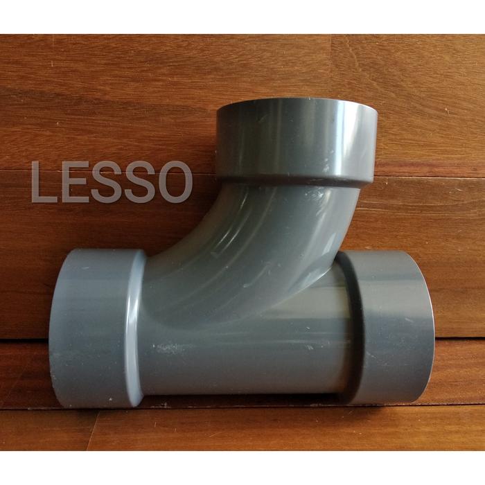 Jual Tee Y Pvc 4" inch Lesso D 90* Large Radius Tee Cabang Sambungan Pipa - Kota Surabaya - CV ...