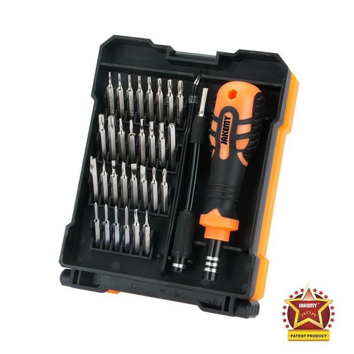 Jual OBENG SET JAKEMY 34 IN 1 COCOK BUAT TEKNISI PC LAPTOP HIGH QUALITY ...