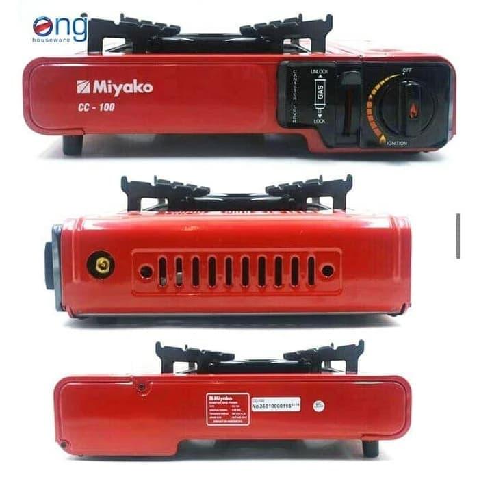 Jual Kompor Gas 1 Tungku Miyako CC100 (Kompor Camping / Portable ...