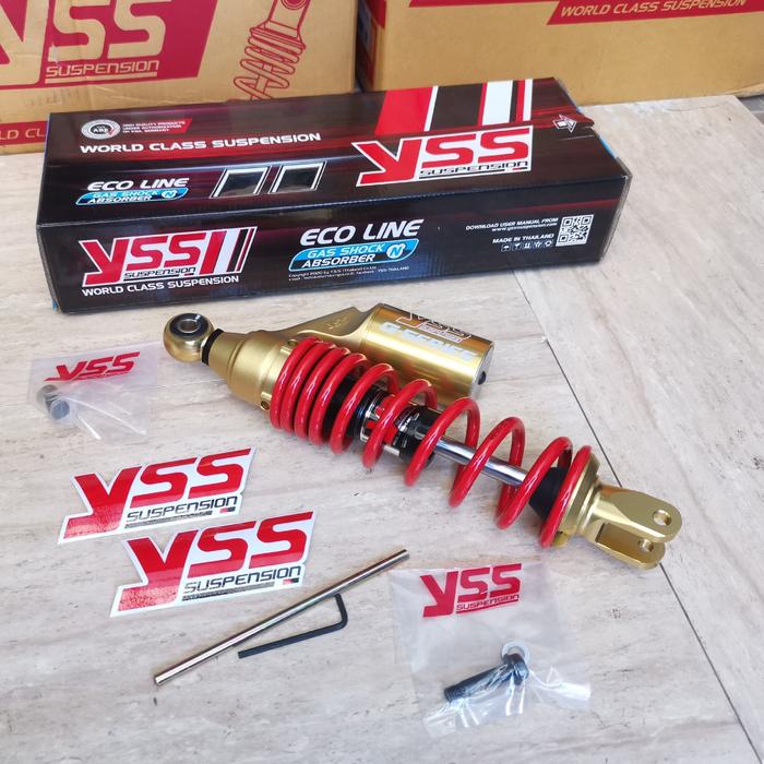 Promo SOK SHOCK YSS G PLUS TABUNG ATAS 300 MM MIO VARIO BEAT SCOOPY DLL RED Cicil 0% 3x ...