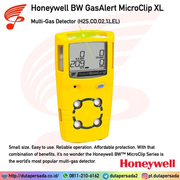 Honeywell BW MicroClip XL 4-Gas Monitor BW-MCXL, 54% OFF
