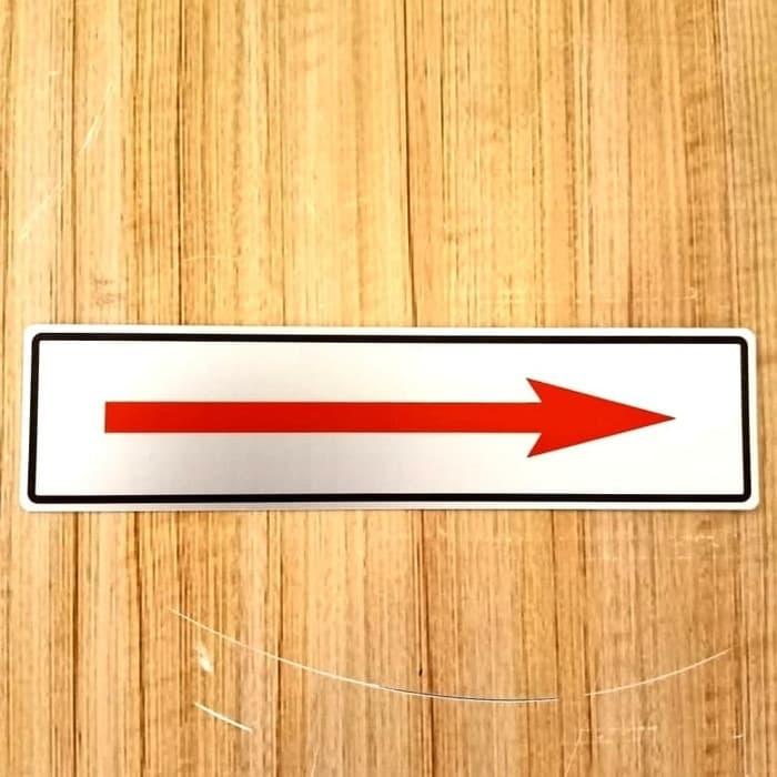 Jual SIGN LABEL K3 RAMBU PANAH MERAH UKURAN 4X18CM - Jakarta Barat ...