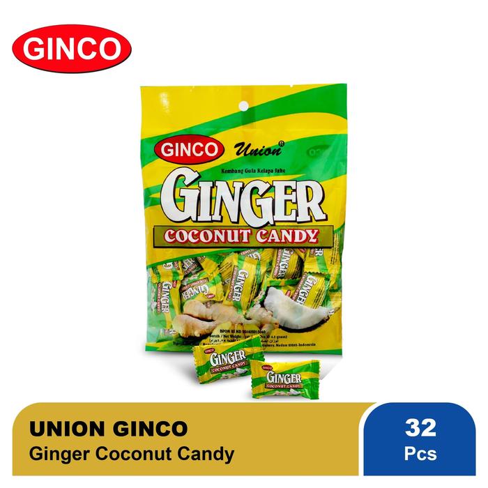 Promo Permen Union Kelapa Jahe 144 gram - Union Ginger Coconut Candy ...