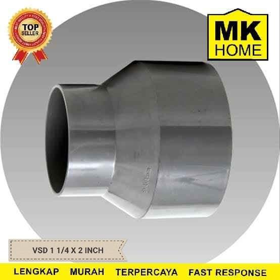 Jual Vlok Sok 1 1/4 X 2 inch D Rucika/Plok Sock PVC/Reducer 1 1/4 X 2 ...