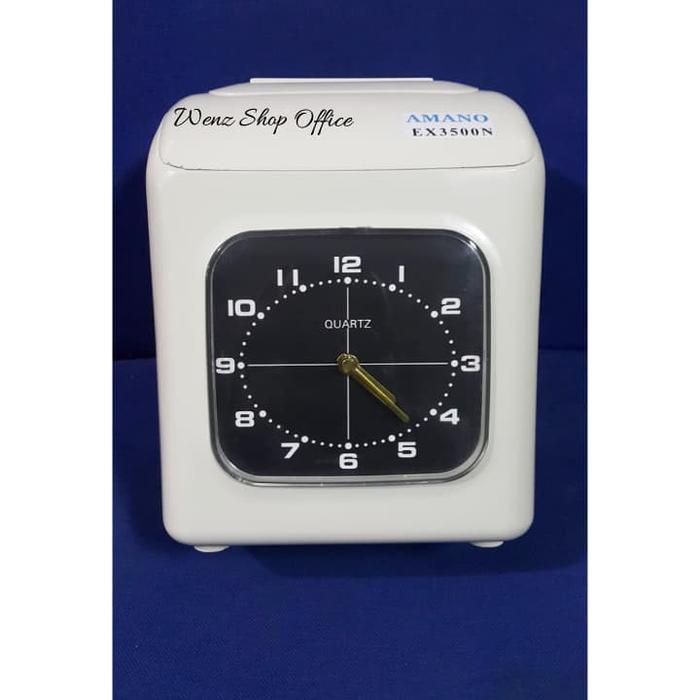 Jual Mesin Absensi AMANO EX3500 Refurbish Mesin Check Clock Rekondisi ...
