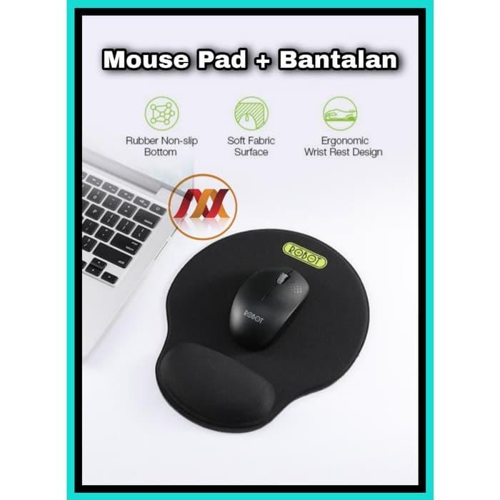 Jual HT-Mousepad Gaming Plus Bantalan - Mouse pad Soft Anti Selip RP02 ...