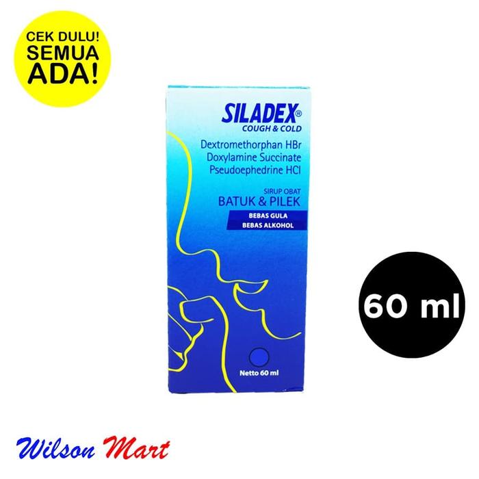 Jual SILADEX COUGH AND COLD OBAT BATUK DAN PILEK BIRU 60 ML - Jakarta ...