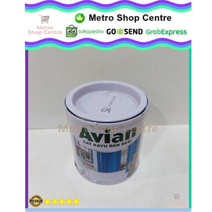 Jual AVIAN - Cat Kayu Besi Avian High Gloss 1/4 Kg (200 Cc) Putih (SW ...