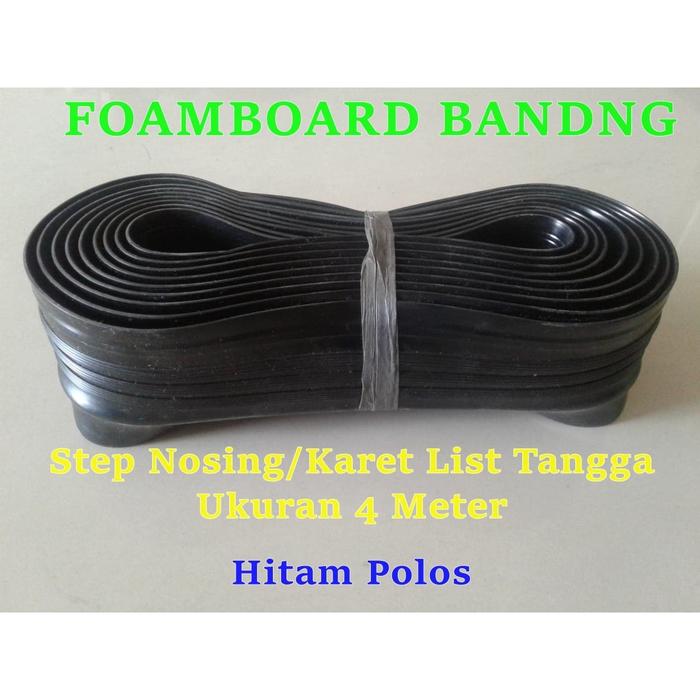 Jual Step Nosing/Karet List Tangga 4 Meter Hitam Polos - Kota Bandung ...