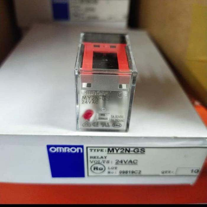 Jual RELAY MY2N-GS 24V AC OMRON/ NEW ORI - Jakarta Pusat - Jvh Electrik ...