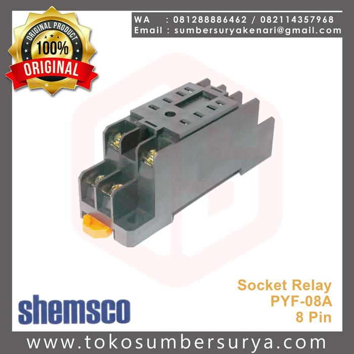 Jual Socket Relay / Soket Relay PYF-08A / PYF08A 8 Pin - Jakarta Pusat - SUMBER SURYA store ...