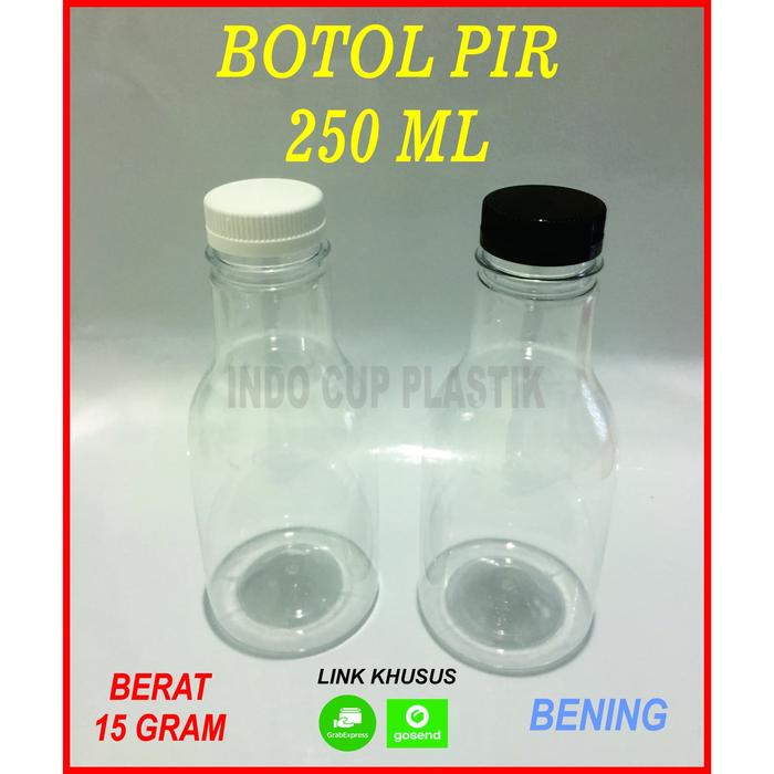 Jual Botol Pir 250 ml Plastik PET Bening ! - Putih - Kota Tangerang ...