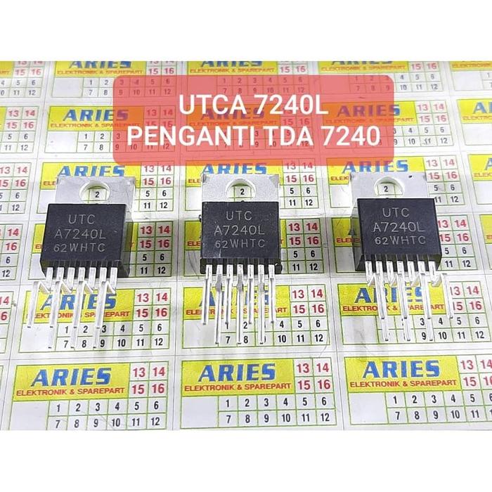 Jual IC UTC 7240 PENGGANTI TDA 7240 - Kab. Brebes - aries elektronik ...