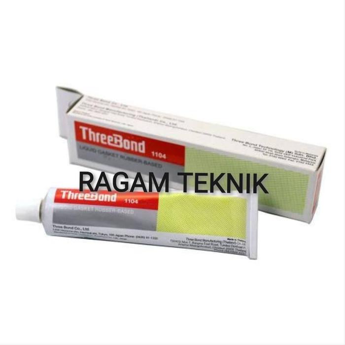 Jual threebond 1104 100 gram lem gasket liquid eco gasket rubber based ...