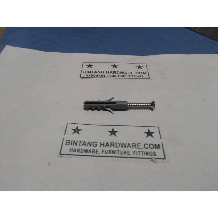 Jual Viser S5 Set Skrup Fiser dan Sekrup Penguat Pada Dinding Tembok ...