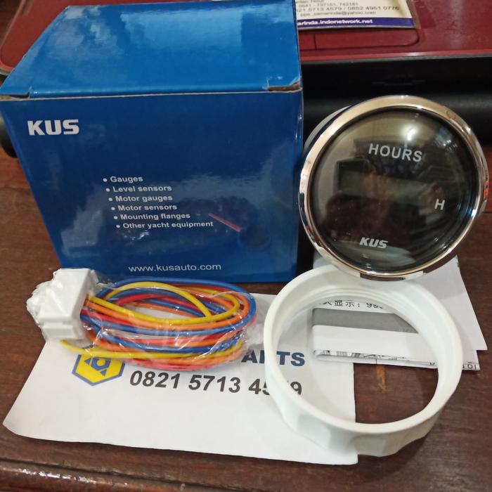 Jual 9W1494/6N5906/4N3700/9W1491/3025812 HOUR METER DIGITAL 12/24V ...