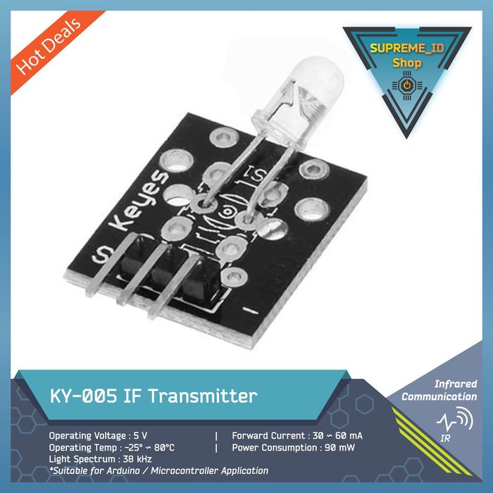 Jual KY-005 Infrared IR Transmitter Module - Jakarta Utara - Supreme ID ...