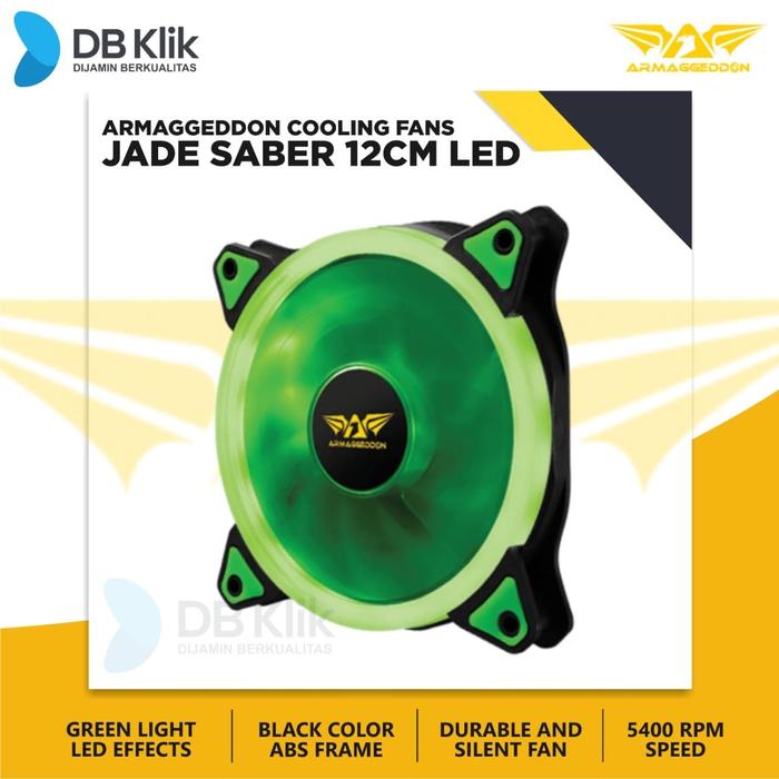 Fan Armaggeddon Green Jade Saber 12cm