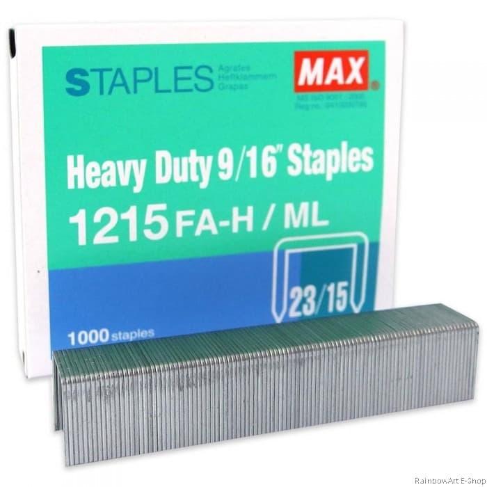 Jual Isi Staples Max 1215 FA-H/ML / isi staples max 23/15 ( 15mm ...