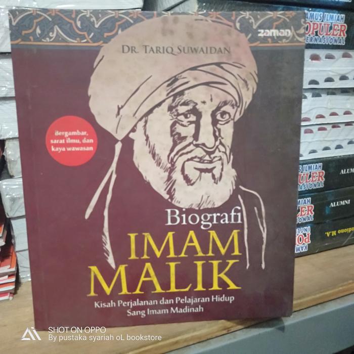 Jual biografi imam Malik Ra kisah perjalanan hidup sang imam Madinah ...