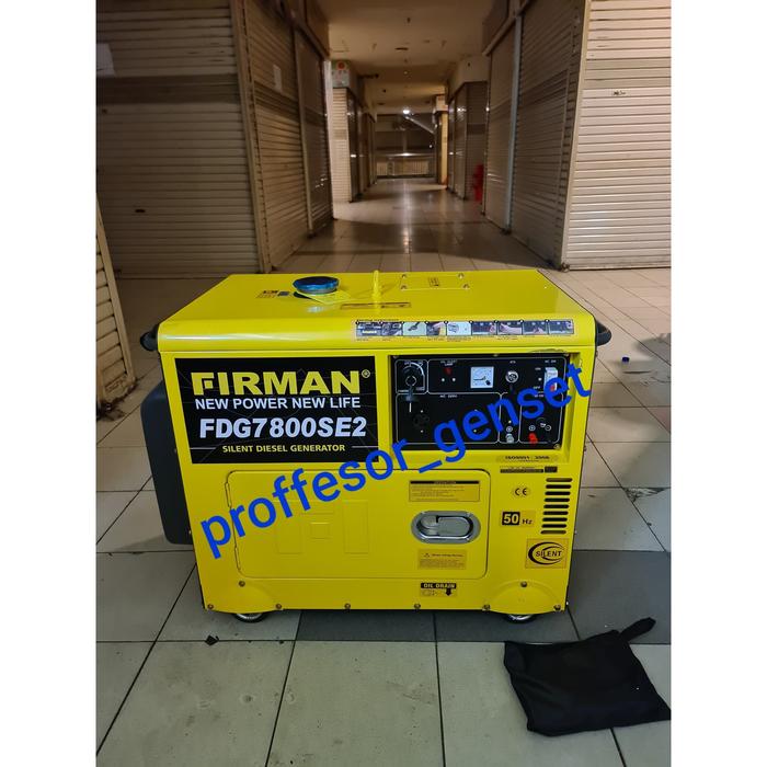 Jual Silent diesel genset 5 kva 5000 watt 5kva Firman FDG 7800 SE2 ...