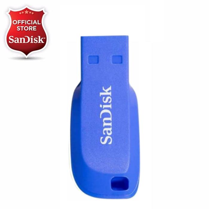 Jual SanDisk Cruzer Blade 16GB CZ50 Flashdisk-Blue | usb 16gb sandisk ...