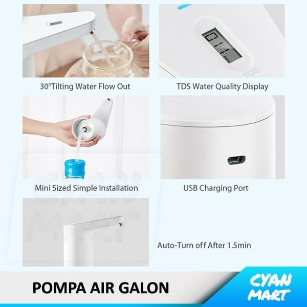 Jual Pompa Galon Xiaomi Water Pump Tds Pompa Air Galon Otomatis ...