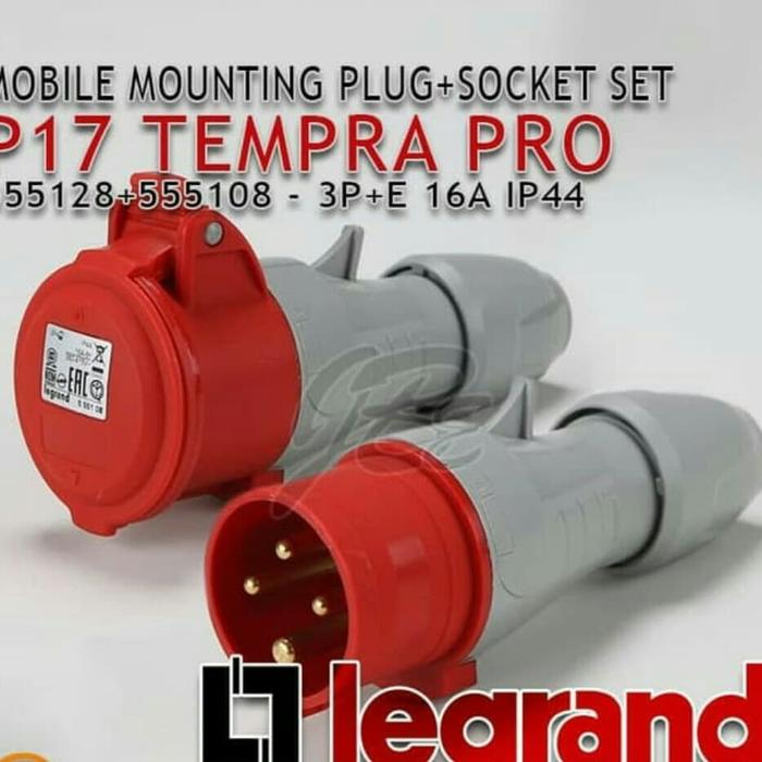 Jual legrand set mobile mounting socket+plug 16A 4pin /3P+E IP44 - Kota Surabaya - rafa cs ...