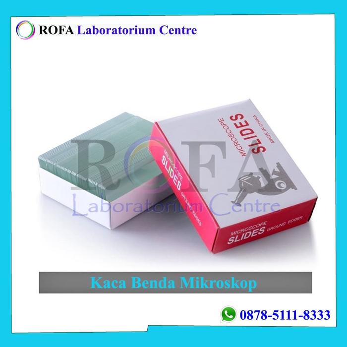 Jual Kaca Benda / Object Glass / Kaca Preparat / Microscopes Slides ...